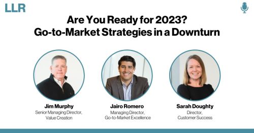 Podcast: LLR's Value Creation Team on Go-to-Market Strategies in a Downturn